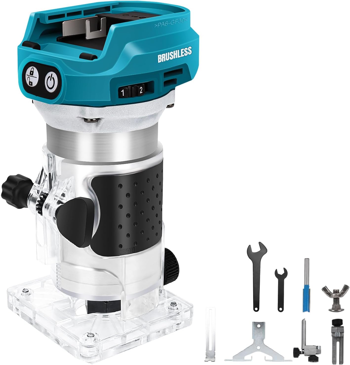 Makita XTR01Z 18V LXT Lithium-Ion Brushless Cordless Compact Router ...