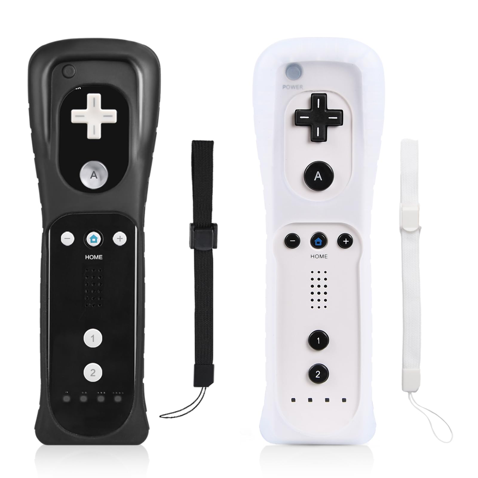 Amazon.com: TechKen Wii Controller 2 Pack, Wii Remote Controller with ...