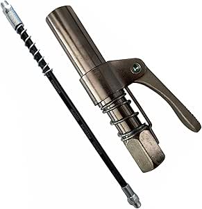 Heavy Duty Grease Gun Kit with Quick Release Lock Coupler and Hose ...