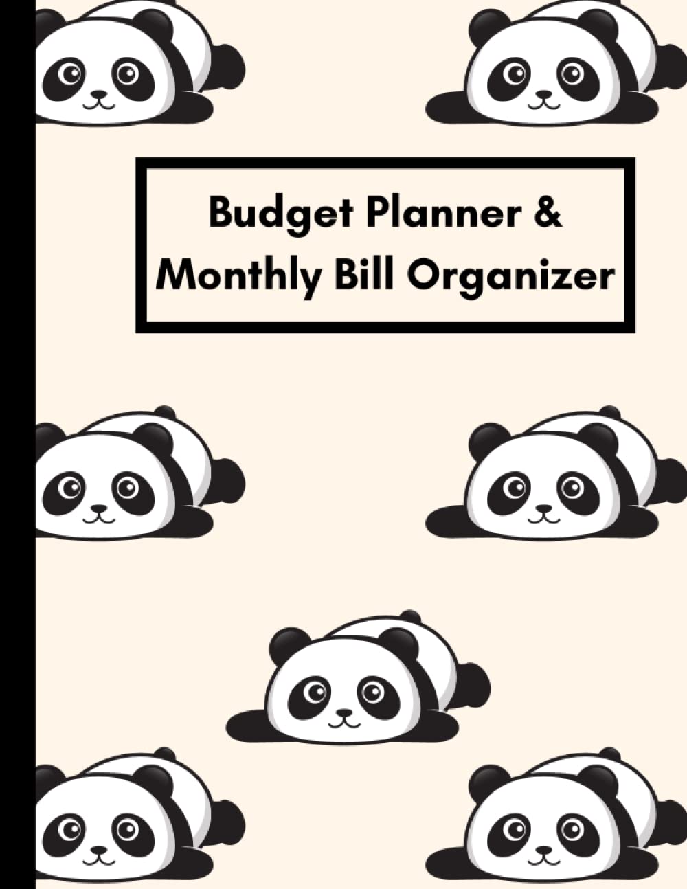 Budget Planner And Monthly Bill Organizer Cute Panda Monthly Budget ...