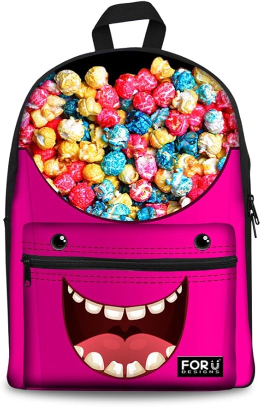 FOR U DESIGNS Stylish Popcorn Preschool Kids Bagpack Daily Travel ...
