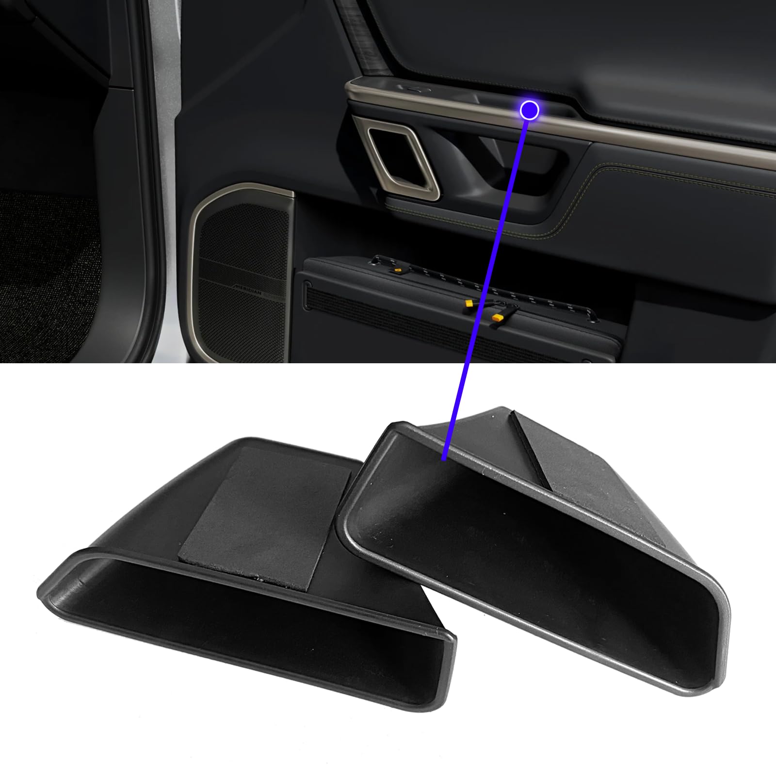 Snapklik.com : XXCIWP 2022 2023 2024 Rivian R1T Door Side Storage Box ...