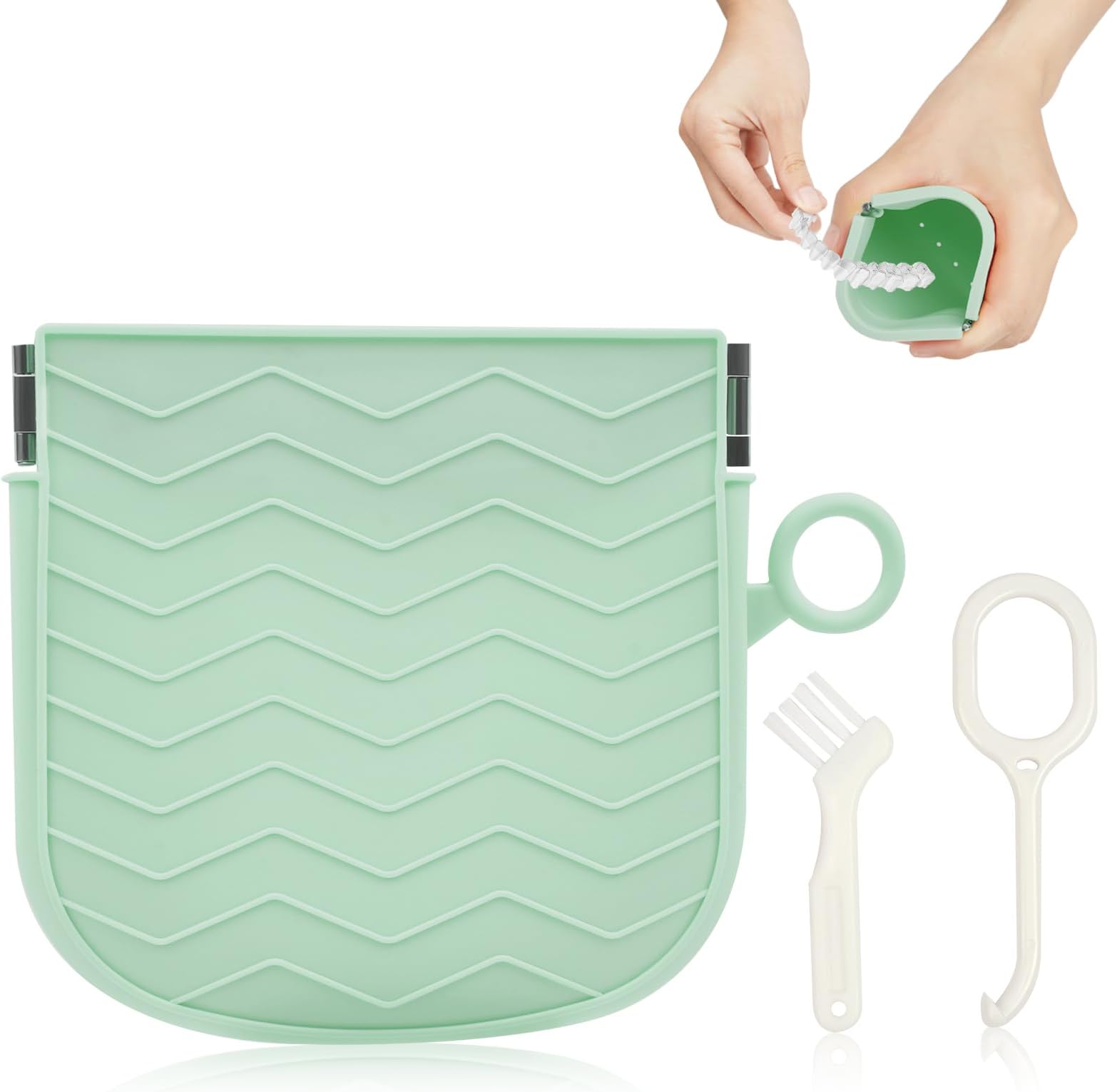 Amazon.com : AOOWU Silicone Retainer Case with Hanging Ring Cute ...