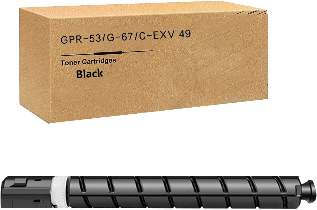 BAQU for Canon NPG-67 C-EXV-49 GPR-53 Compatible Toner Cartridges Replacement With ImageRUNNER ...