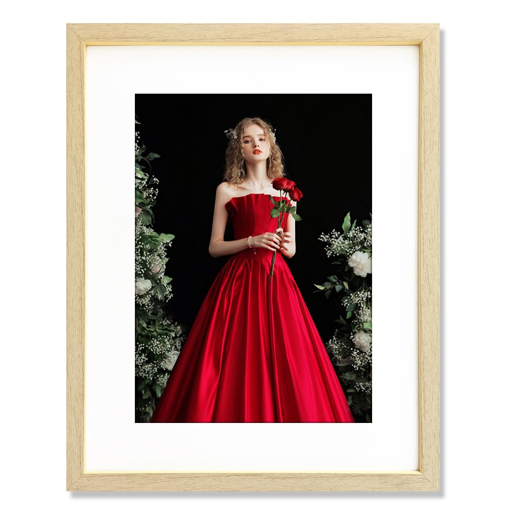Amazon.com - VNVNK 17x22 Frame Wood Color, Display 17x22 Inch Picture ...