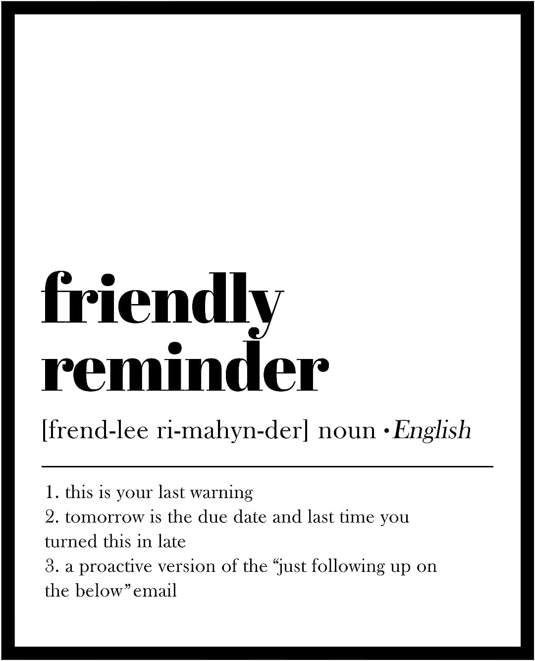 Amazon.com: Poster Master Dictionary Art Poster - Definition of ...