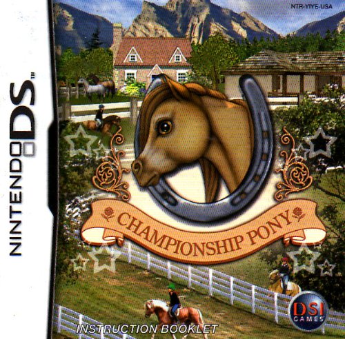 Amazon.com: Championship Pony DS Instruction Booklet (Nintendo DS ...