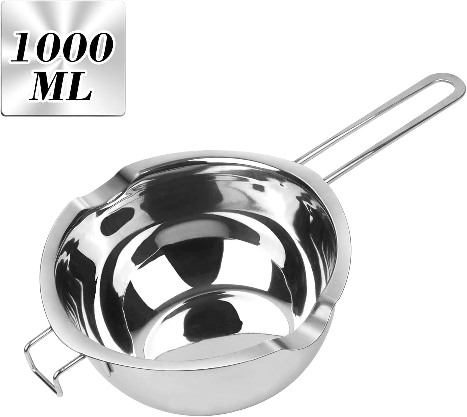 1000ML Melting Pot Stainless Steel - Double Boiler Pot for Melting ...