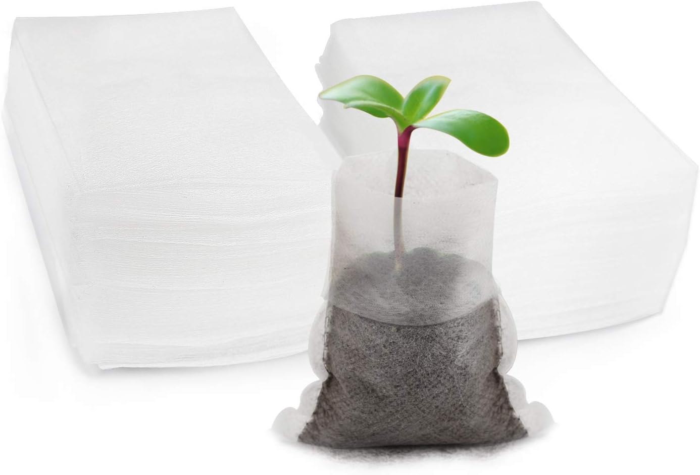 Amazon.com : Geyoga Planter, Non Woven Fabric Plant Grow Bags 1200 Pcs ...