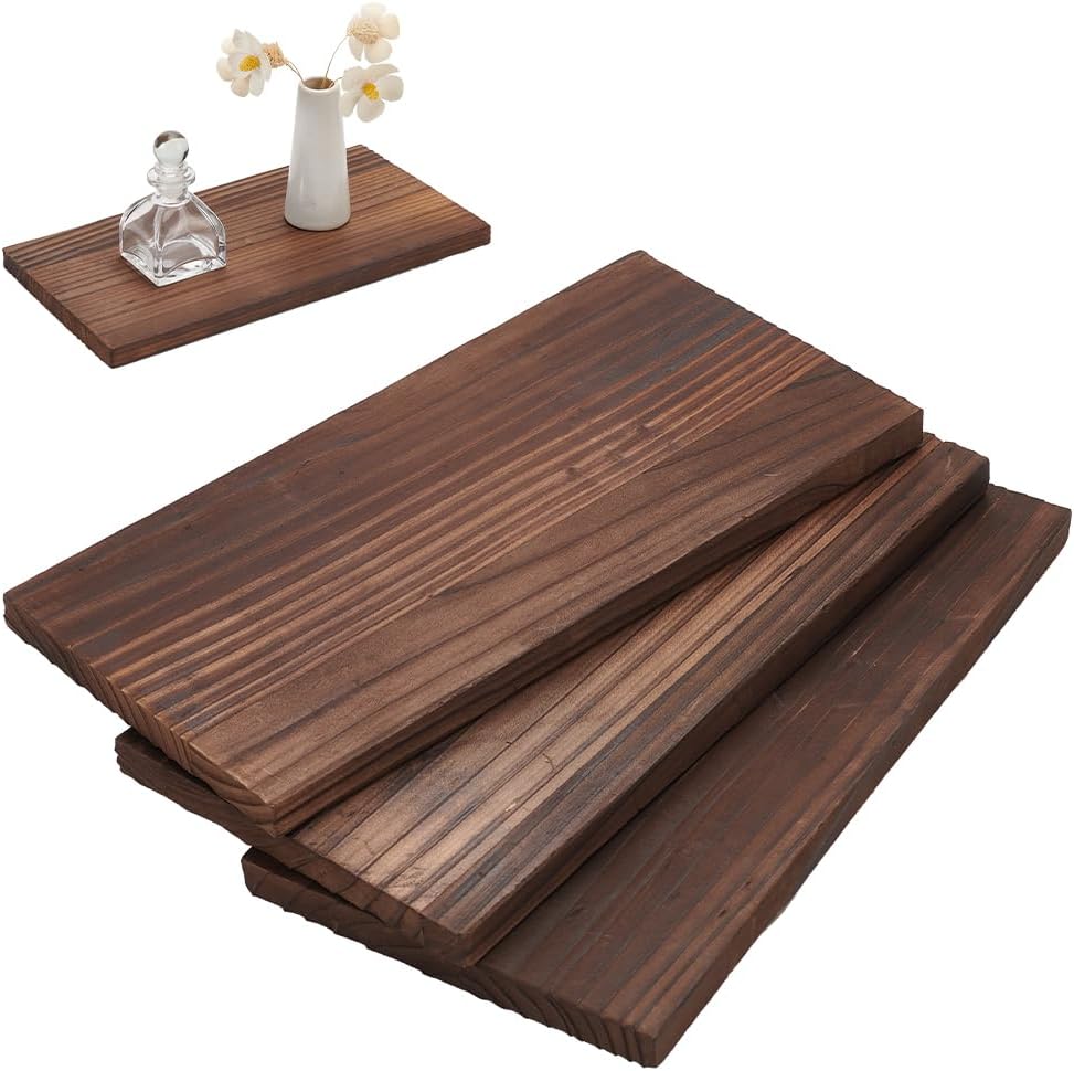 Amazon.com: PH PandaHall 4pcs 0.5 Inch Thick Wood Planks, 11.3x5.7 Inch ...