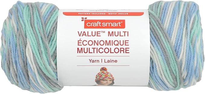 Amazon.com: CraftsMart Michaels Bulk 12 Pack: Value Multi Ombre Yarn by ...