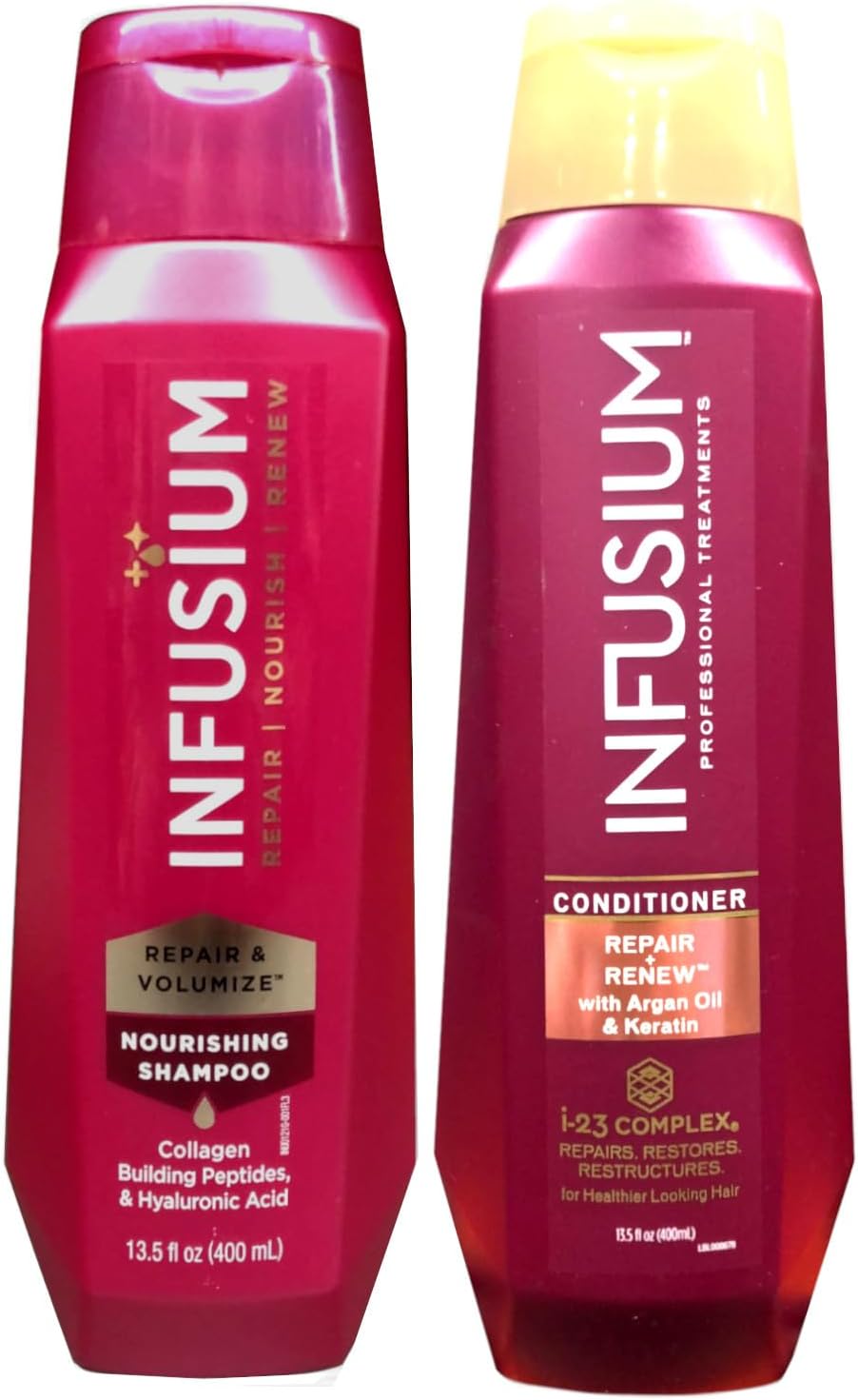 Amazon.com : Infusium Professional Shampoo 13.5 oz, Conditioner 13.5 oz ...