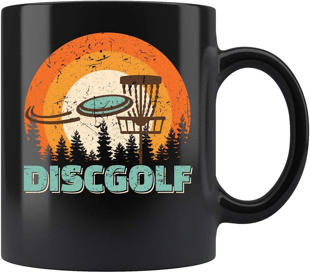 Amazon.com: Disc Golf Vintage Retro Disc Golf Lover Coffee Mug 11oz Tea ...