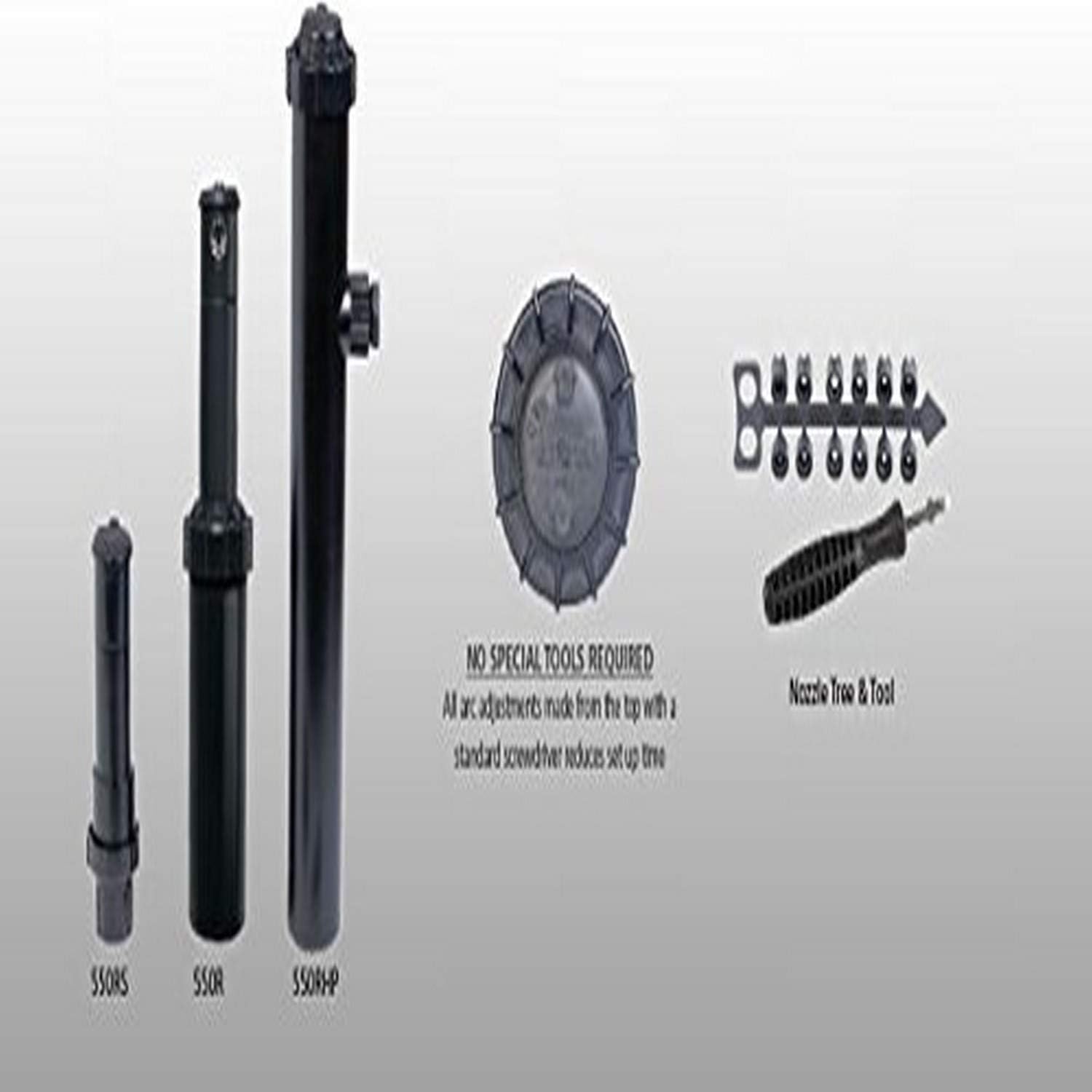 Amazon.com : Irritrol 550RHP Gear Driven Rotor, 3/4' by 12" : Lawn And ...