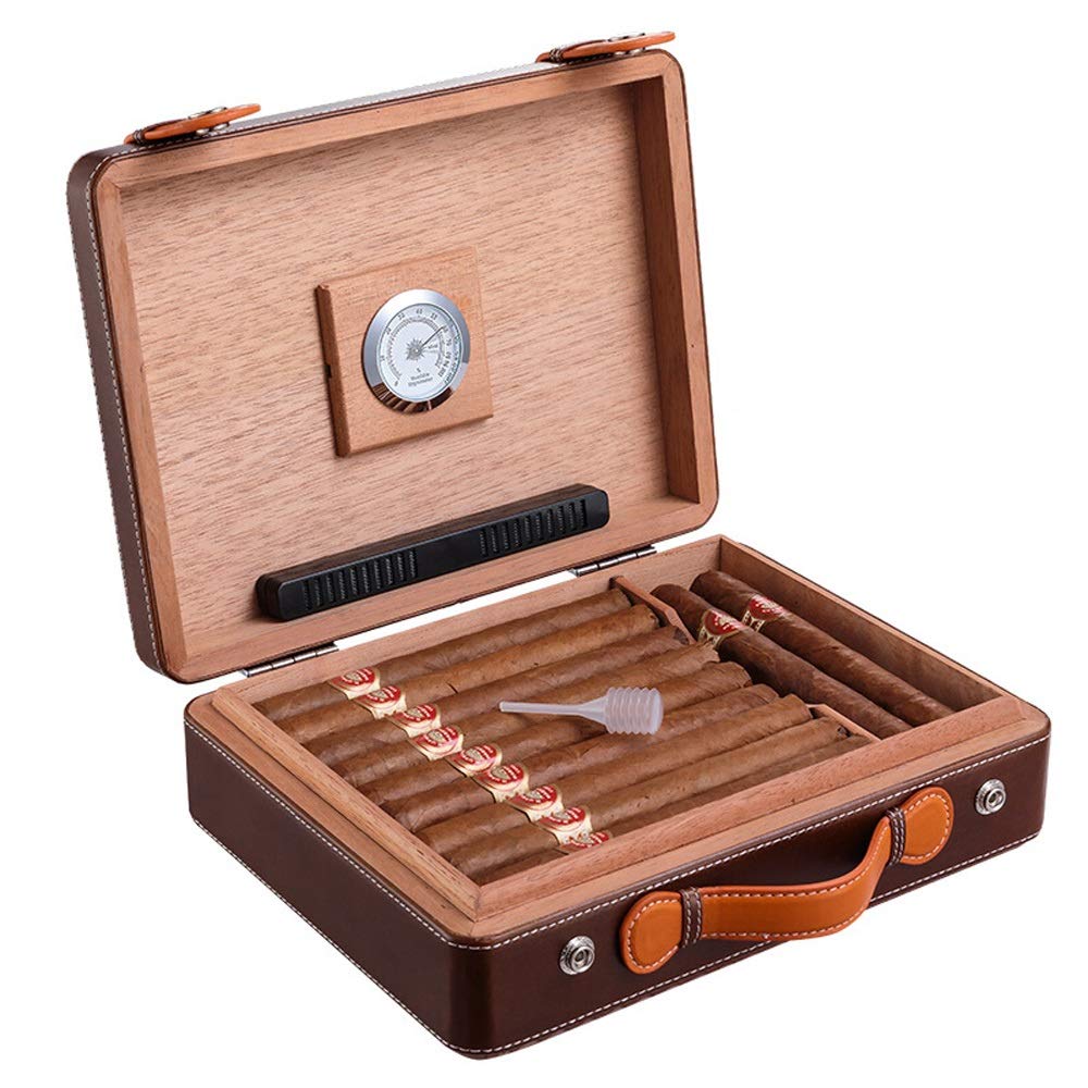 Buy YONG FEI Cigar Box - Cigar Box Cigar humidor Mellow Cedar Wood ...