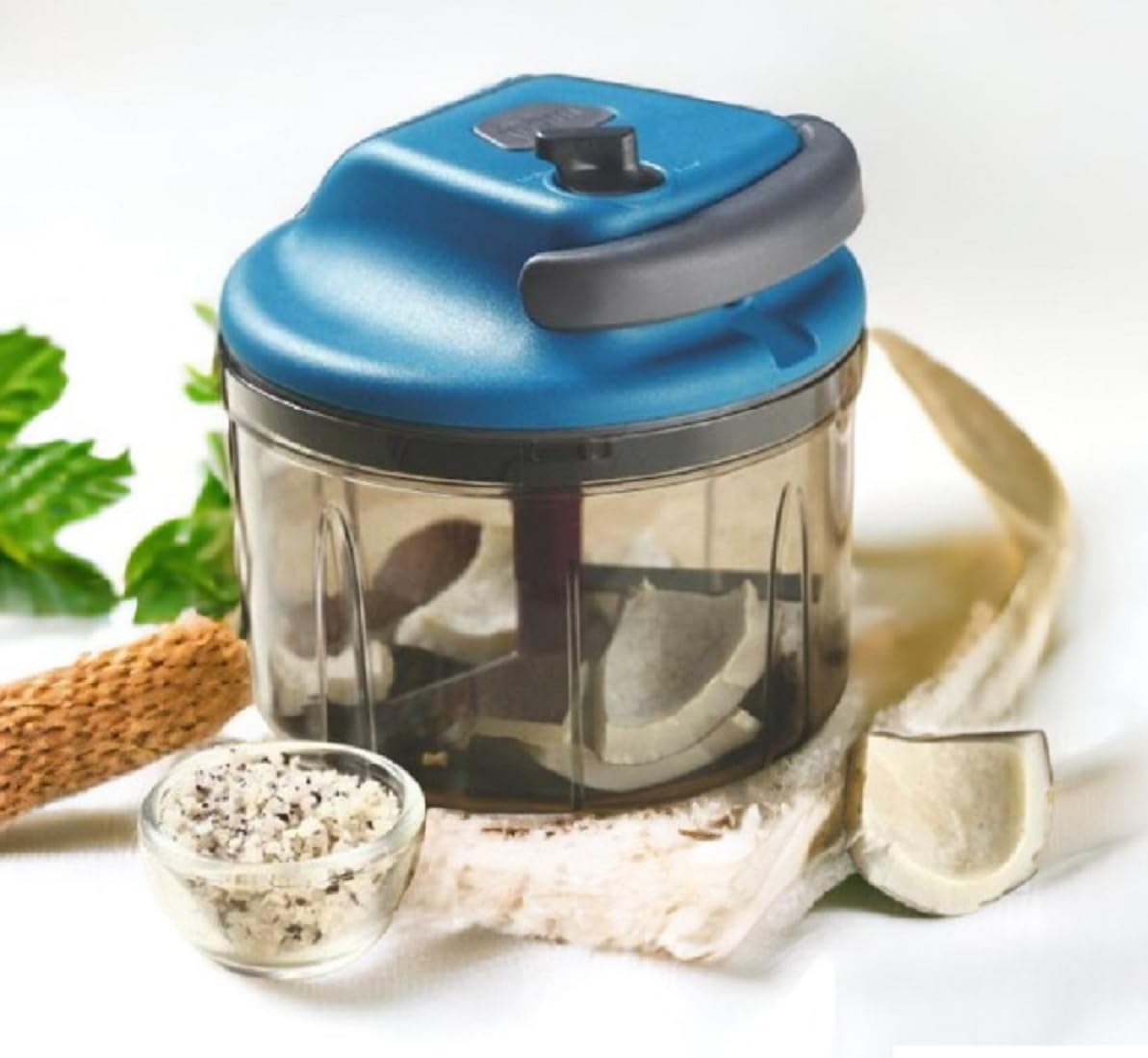 Homemind Handheld Dry Fruit Vegetable Chopper with German Tech 2 Speed ...