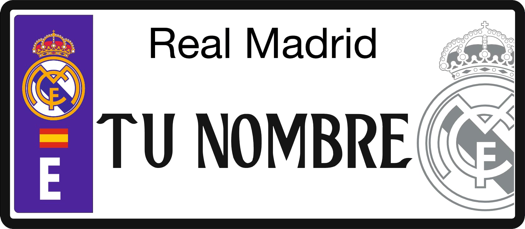 Real Madrid Letras Logo Real Madrid 2024 2025 Schriftart Mbappe