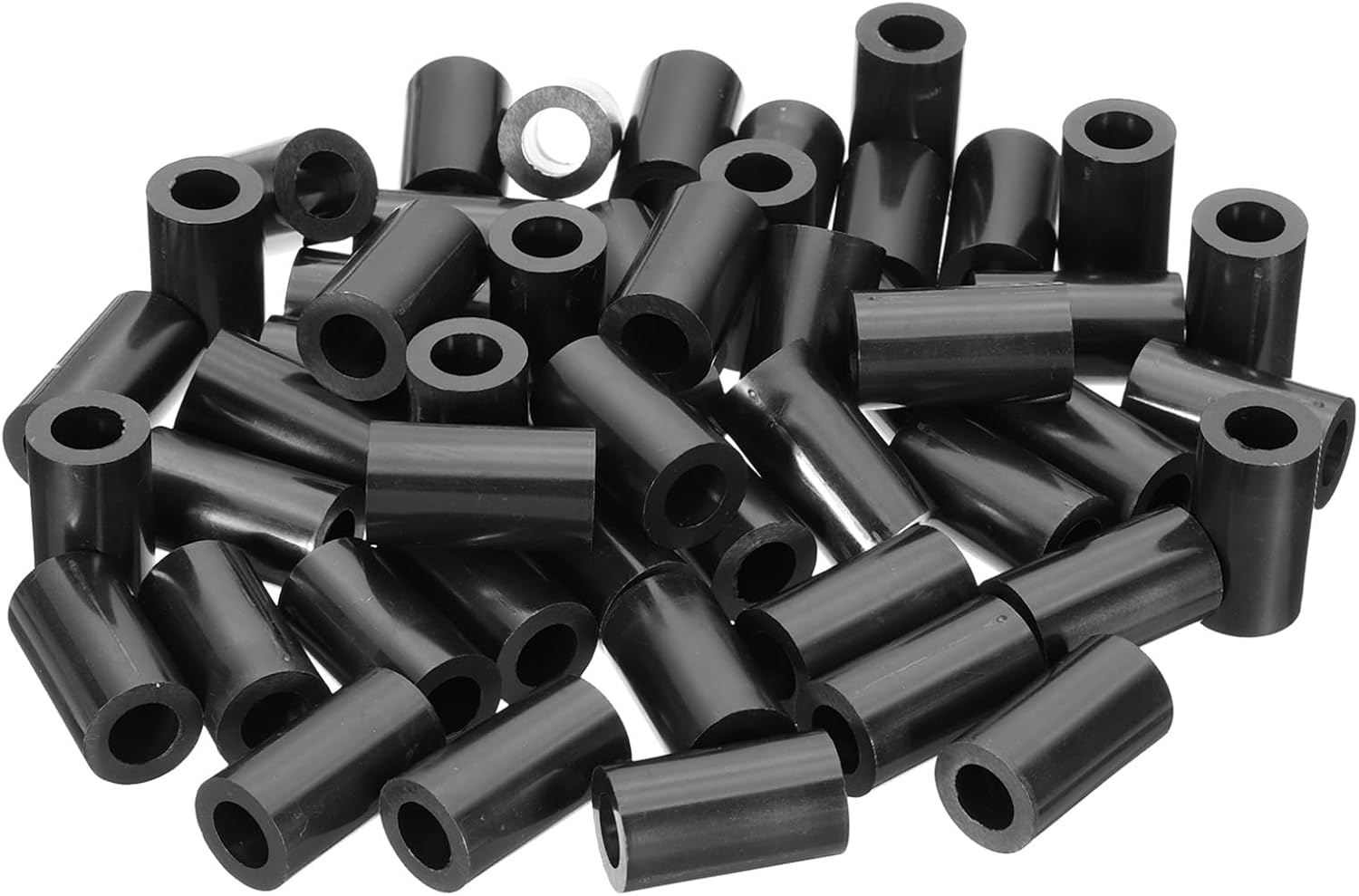 Amazon.com: PATIKIL 50Pcs M8 ABS Spacers 5/16" ID x 9/16" OD x 1" L ...