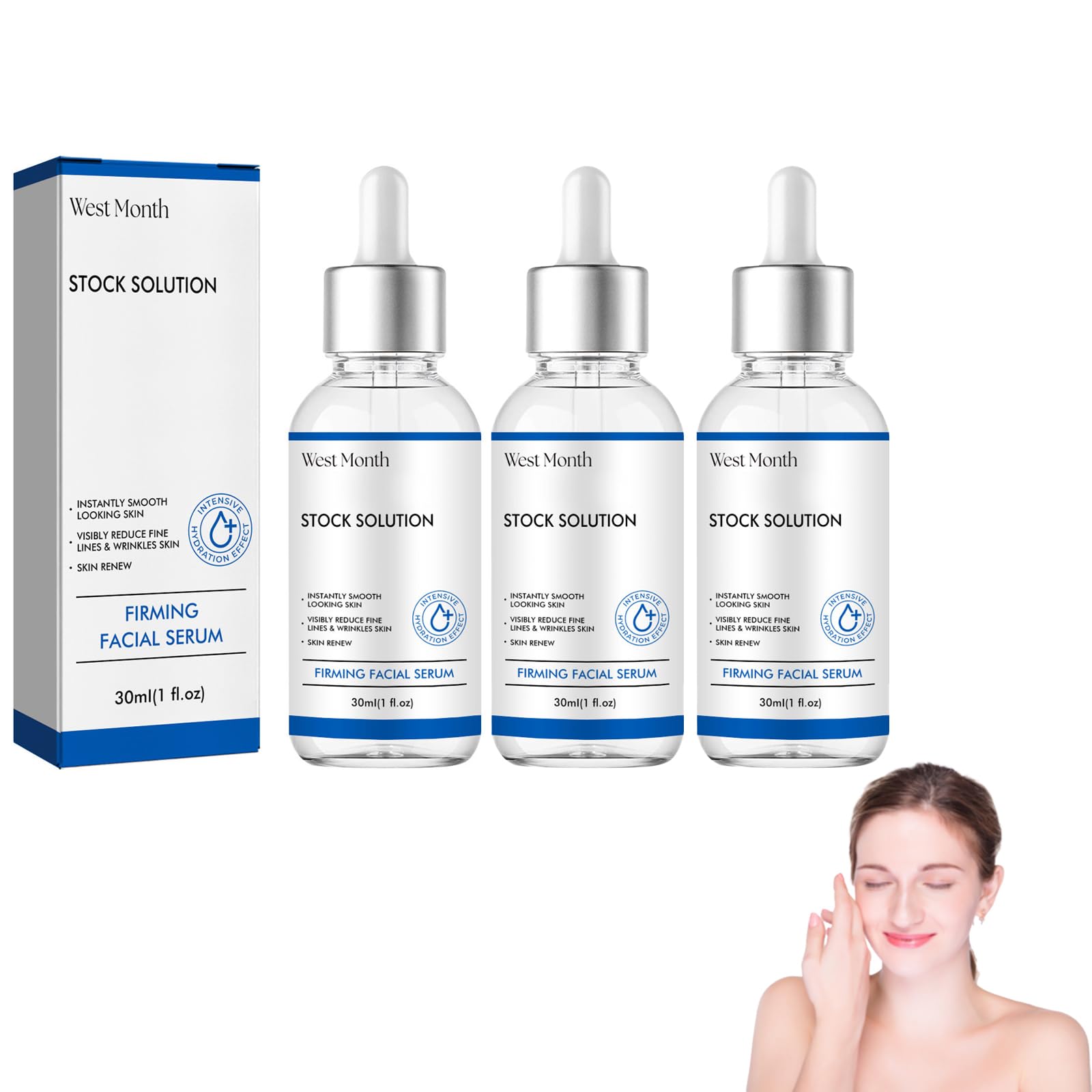 Amazon.com: West Month Firming Facial Serum,Skincare Stock Solution ...
