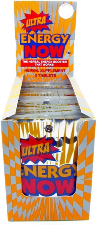 Amazon.com: Ultra Energy Now Herbal Energy Booster Herbal Supplement 24 ...