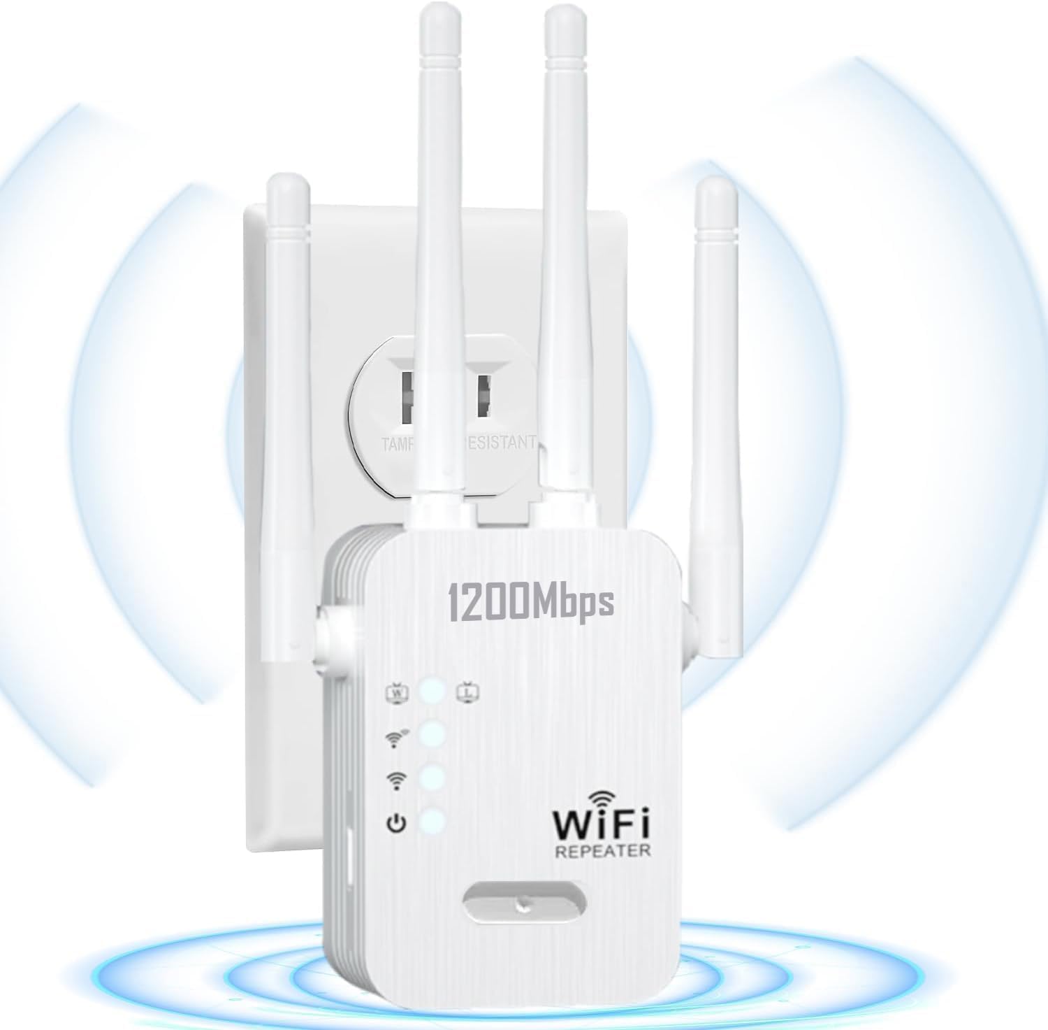 Rabbitstorm Extensor WiFi de Doble Banda 1200Mps 2,4G/5g, Amplificador ...