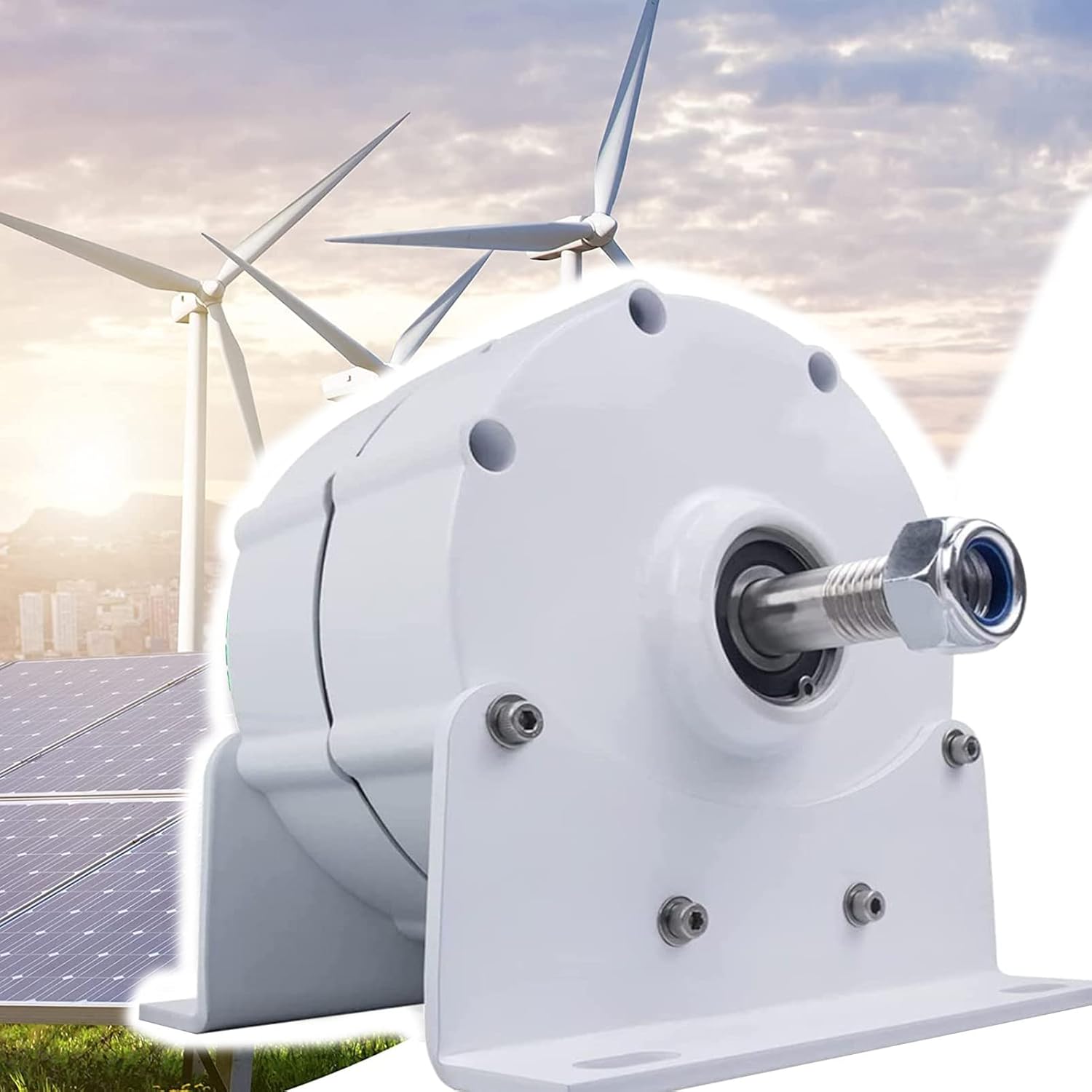 Amazon.com: JEWMIA 400W/500W/600W/800W Gearless Permanent Magnet ...