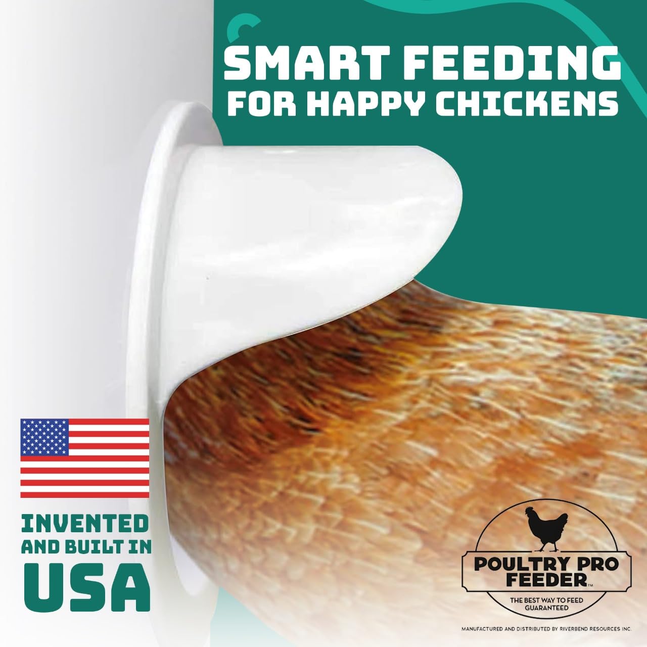 Snapklik.com : The Original Poultry Pro Feeder DIY Port PVC Gravity Fed ...
