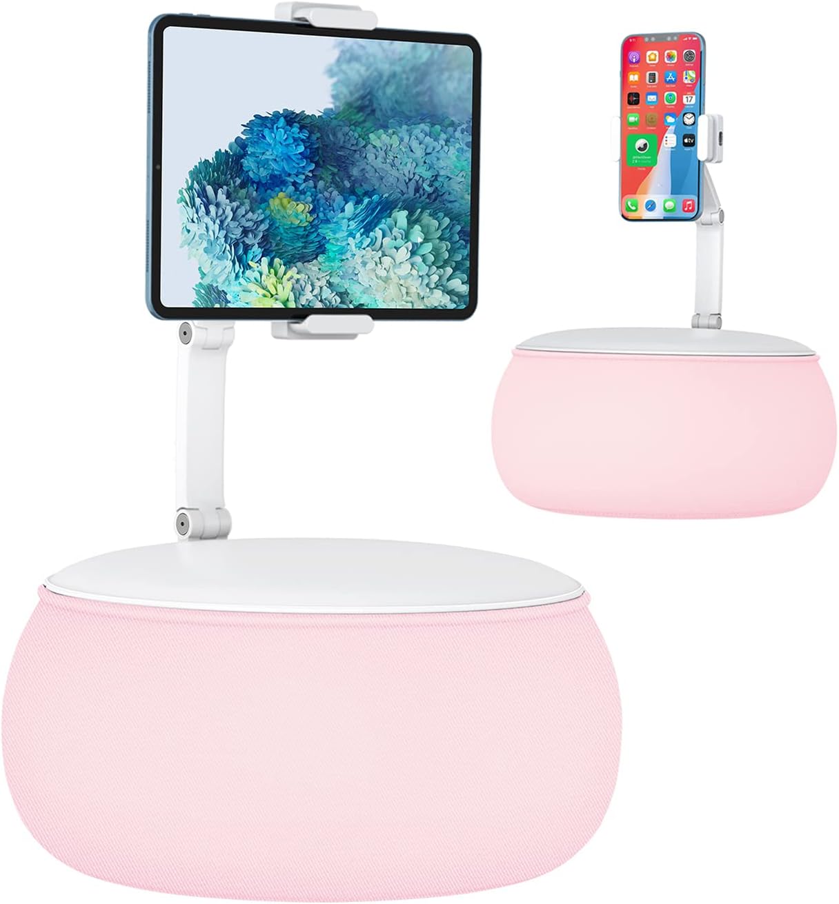 Amazon.com: PEPPER JOBS Cell Phone/Tablet Pillow Stand for Bed 360 ...