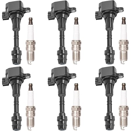 Amazon.com: FEIDKS Set of 6 Ignition Coils Pack and Spark Plugs Set For ...
