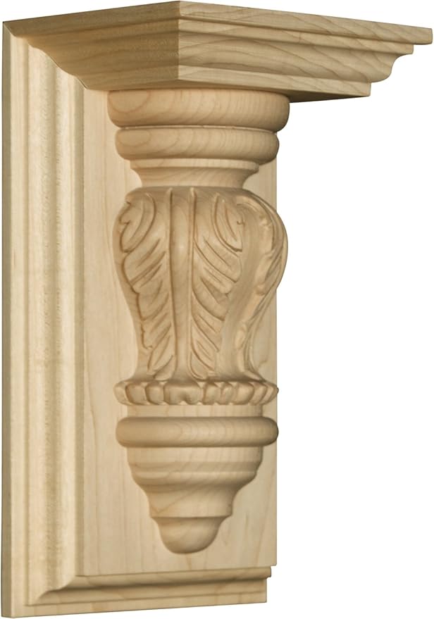 Home Decor - Wooden Hutchinson Bar Corbel 9½" x 5½" x 3¾" - Millwork ...