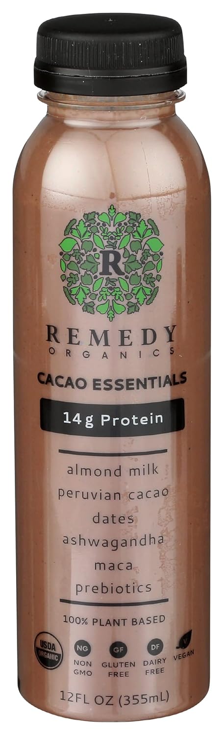 Amazon.com: Remedy Organics, Cacao Essentials Organic, 12 Fl Oz ...