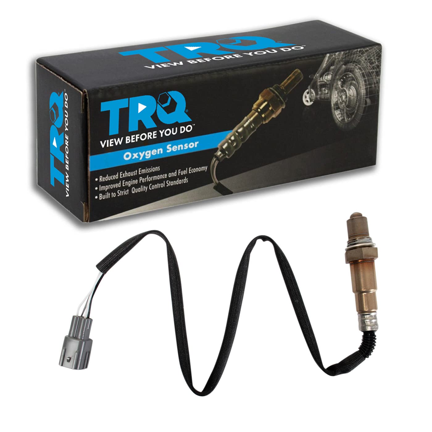Amazon.com: TRQ O2 Oxygen Sensor 4 Wire Narrow-Band Compatible with ...