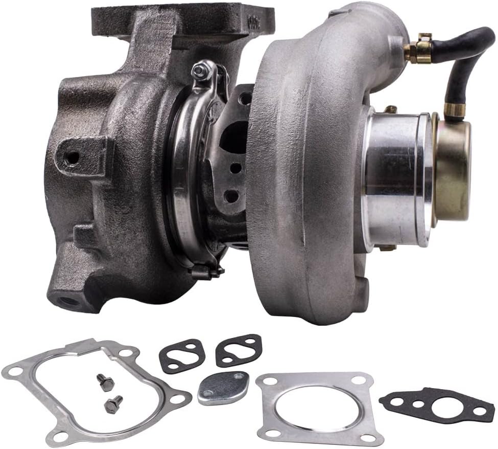 Universal Turbo Kit T3 T4 T04E Universal Turbo Turbocharger+Wastegate+ ...