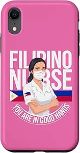 Amazon.com: iPhone XR Proud Filipino Nurse Pinoy Heritage Pilipinas ...