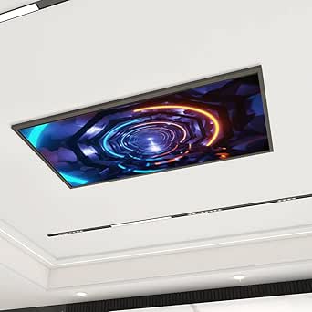 AFWADFWA Decorative Fluorescent Light Covers for Ceiling Lights Sci Fi ...