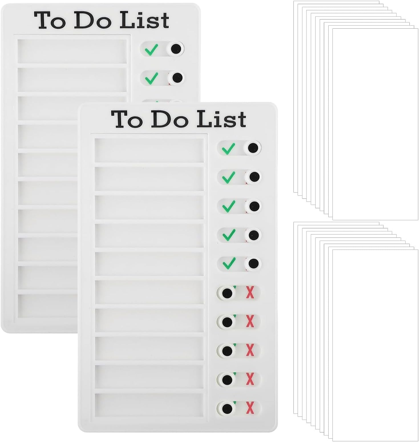2 Pcs My Chores Chart for Kids, Checklist Memo Board, Checklist Board ...