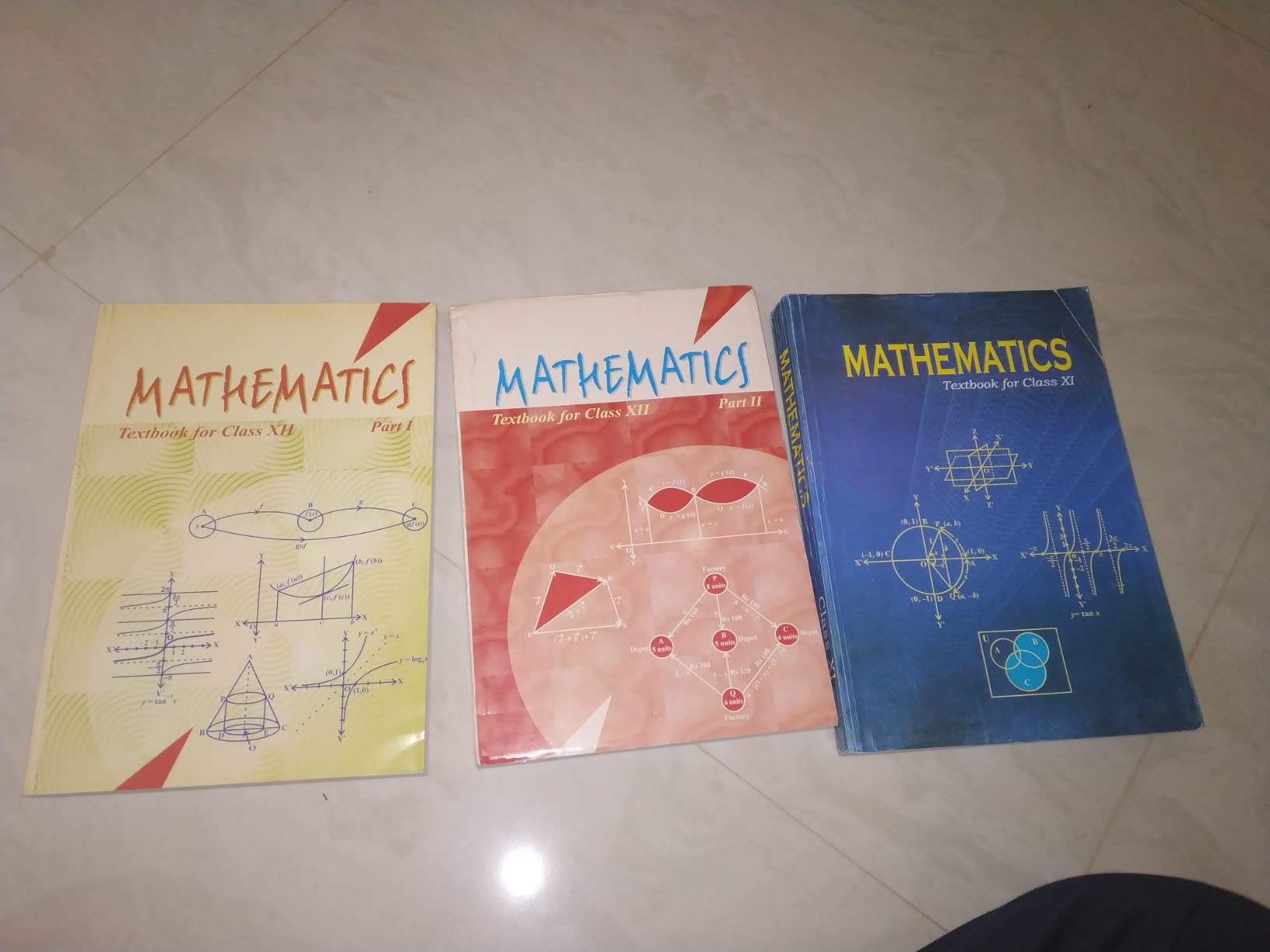 Mathematics NCERT Textbook for class 11 and 12 combo of three books ...