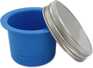 Amazon.com: Divider Cup by Mason Jar Lifestyle - For Salads, Dips, and ...