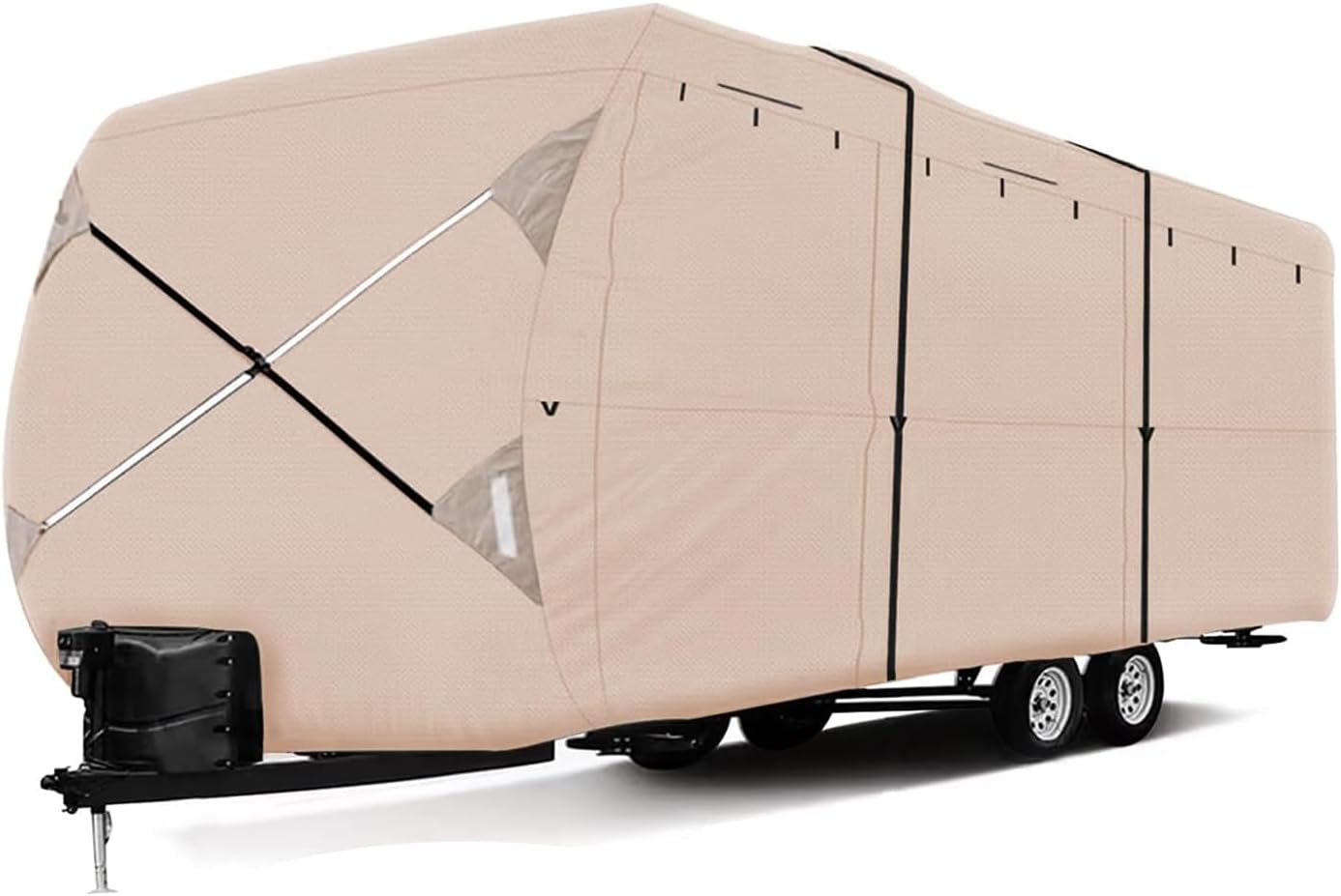 Amazon.com: 27'-30' Travel Trailer Cover, RV Cover with Storage Bag ...