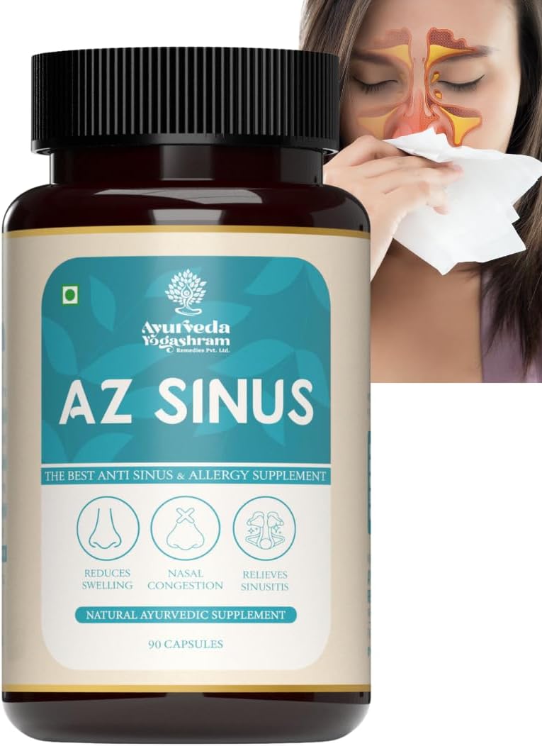 D-Sinus Tablets - 30 Tablets, Ayurvedic Medicine for Sinusitis, cold ...