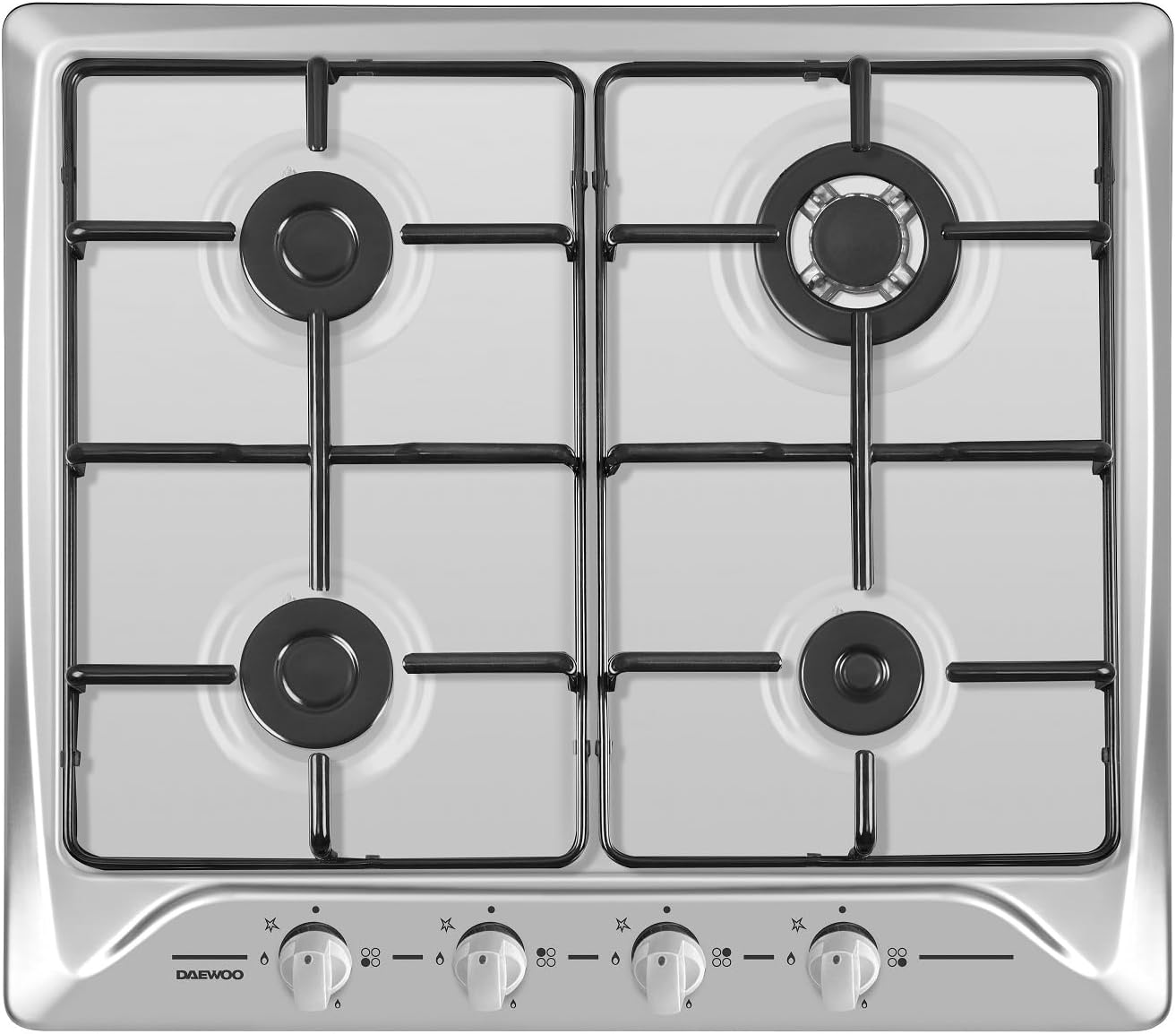 Daewoo - Table Top Cooker With 4 Gas Burners - DGT-S664T - 1 Year ...