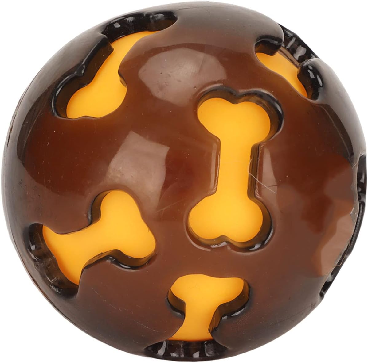 Pet Supplies : Food Dispensing Pet Toy, Rubber Dog Food Ball Pet ...