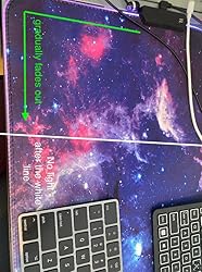 AILRINNI RGB Gaming Mouse Mat - XXL Extended Mousepad Keyboard Mouse ...