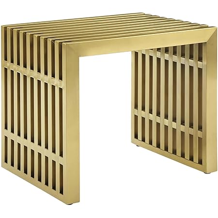 Amazon.com: Modway Gridiron Contemporary Modern Small Stainless Steel ...