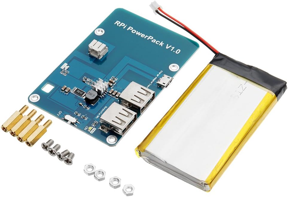 MYAMIA Rpi Powerpack V1.0 Lithium Battery Expansion Board For Cell ...