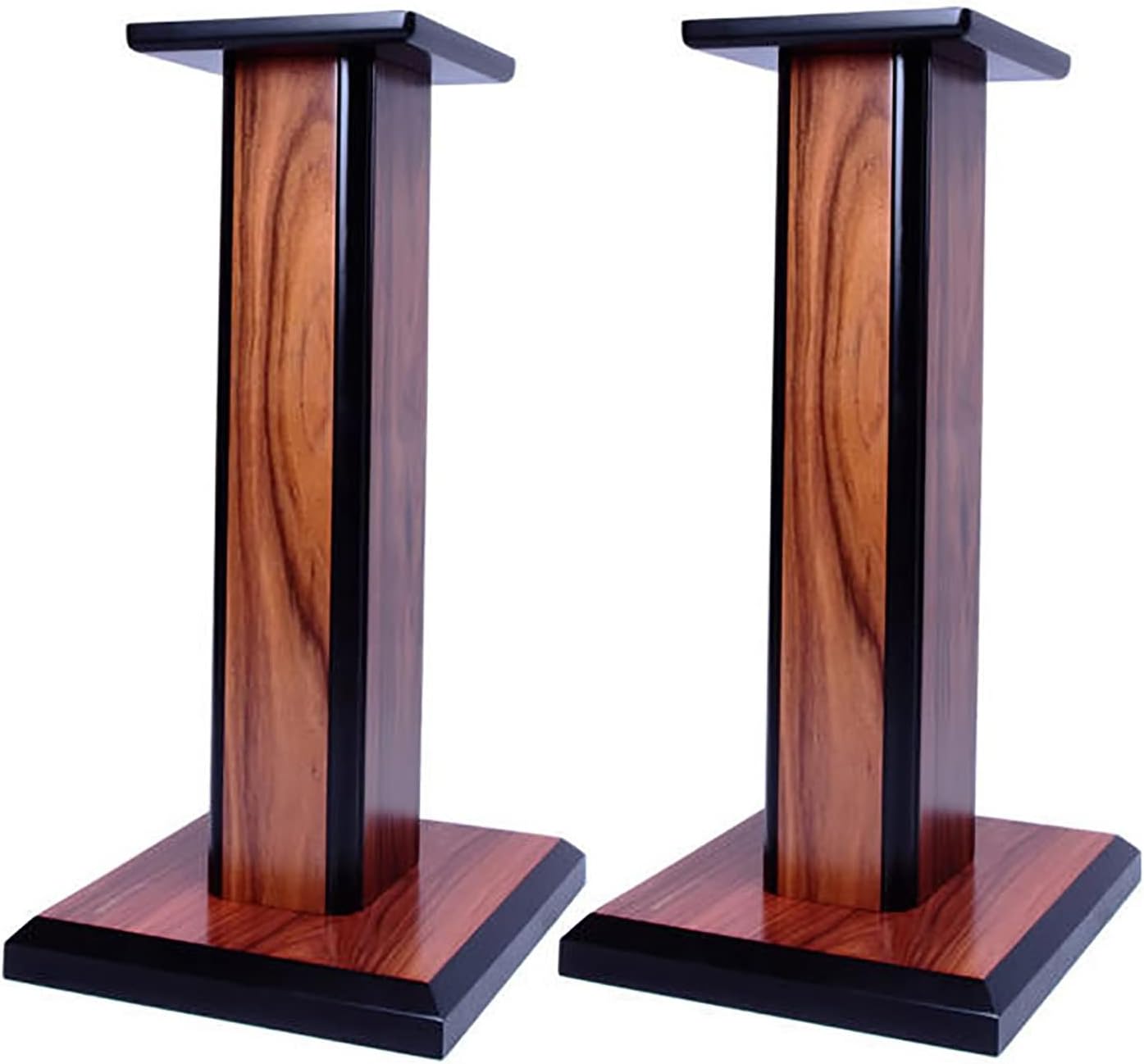 Amazon.com: Speaker Stands Wood Speaker Stands, 88lbs/40kg Capacity ...