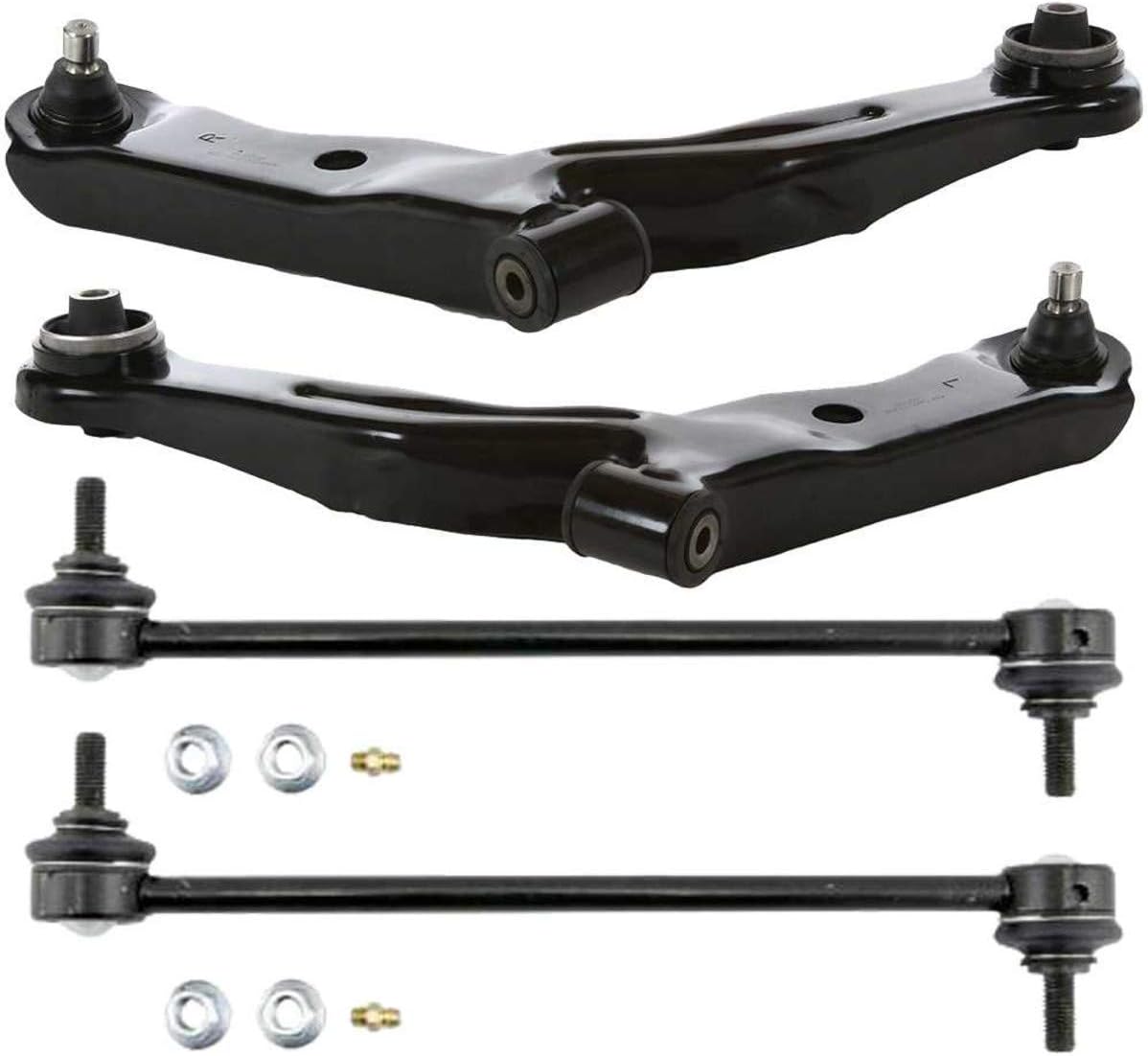 Amazon.com: AutoShack Front Stabilizer Sway Bar Links and Front Lower ...