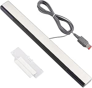 Wii Sensor Bar, Replacement Wired Infrared Ray Sensor Bar for Nintendo ...