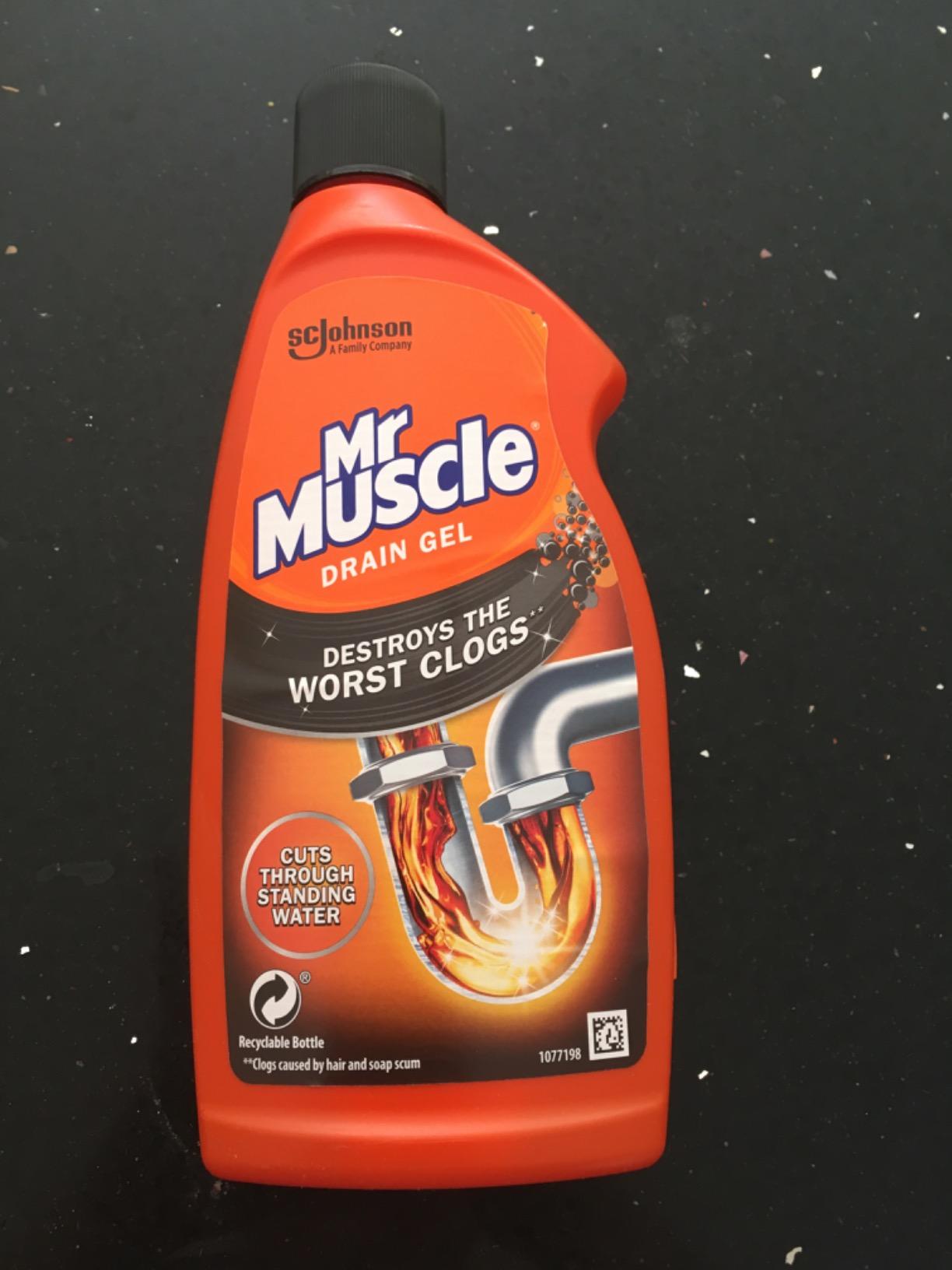 Mr Muscle Kitchen and Bathroom Drain Gel, 500ml : Amazon.co.uk: Grocery