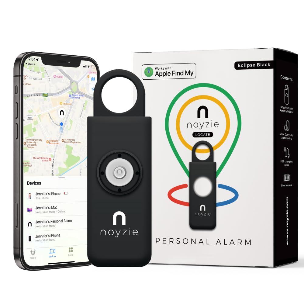 Noyzie Personal Alarm for Women with GPS Tracker - Locate Loved Ones ...